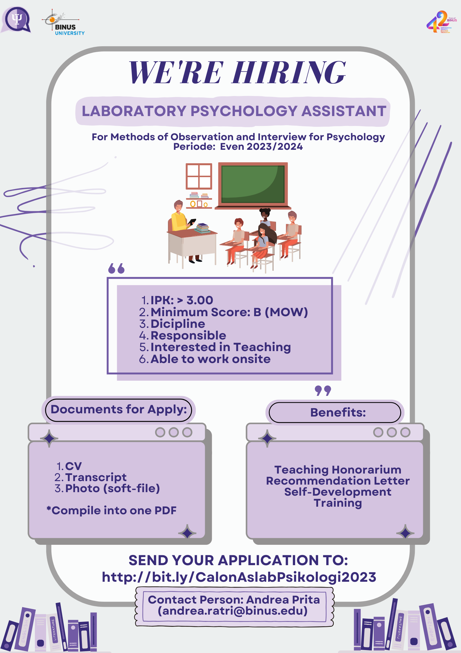 Laboratory Psychology is Hiring: Join Our Team as an Observation and ...