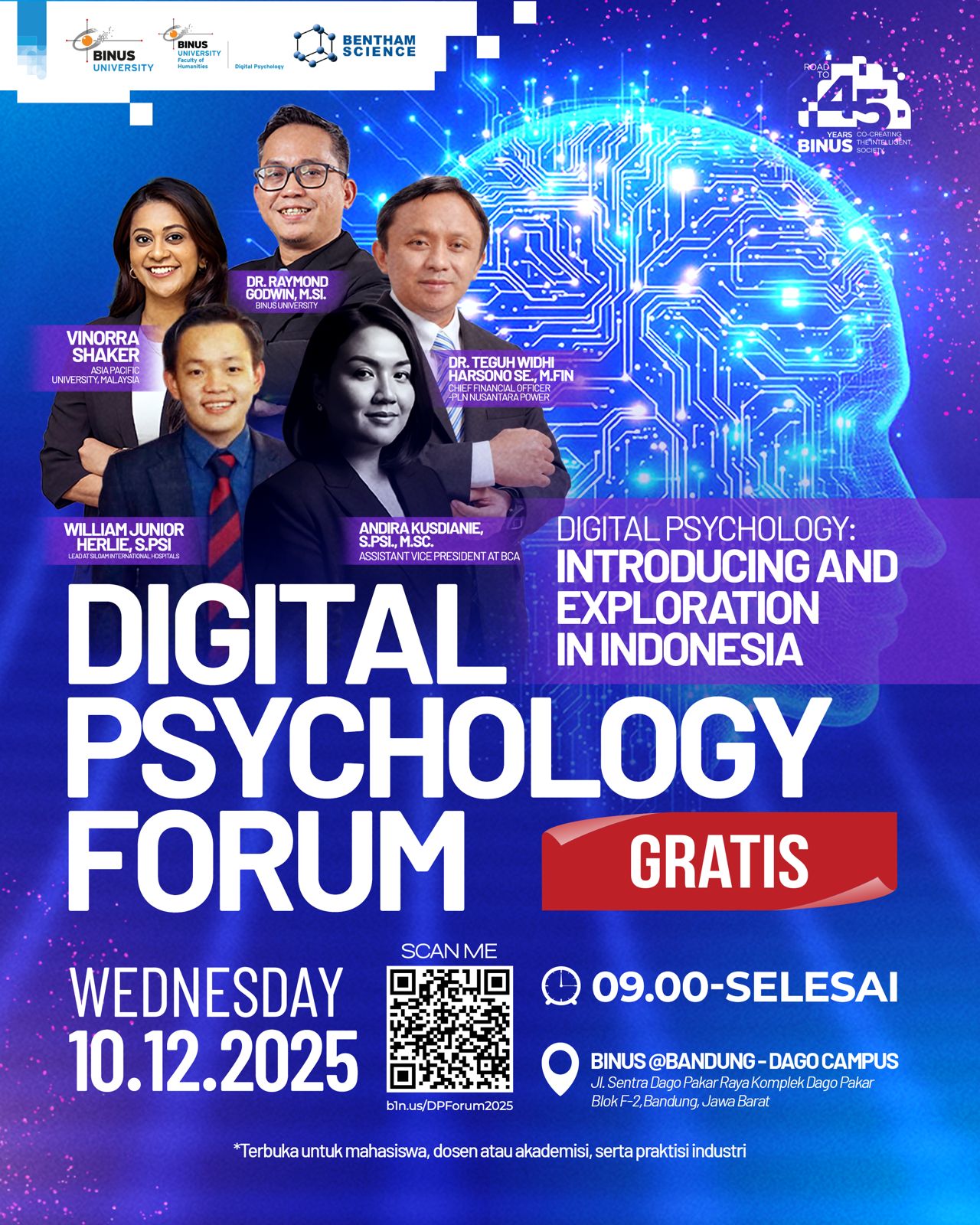 💻 Registration – Digital Psychology Forum 2025 – Psychology